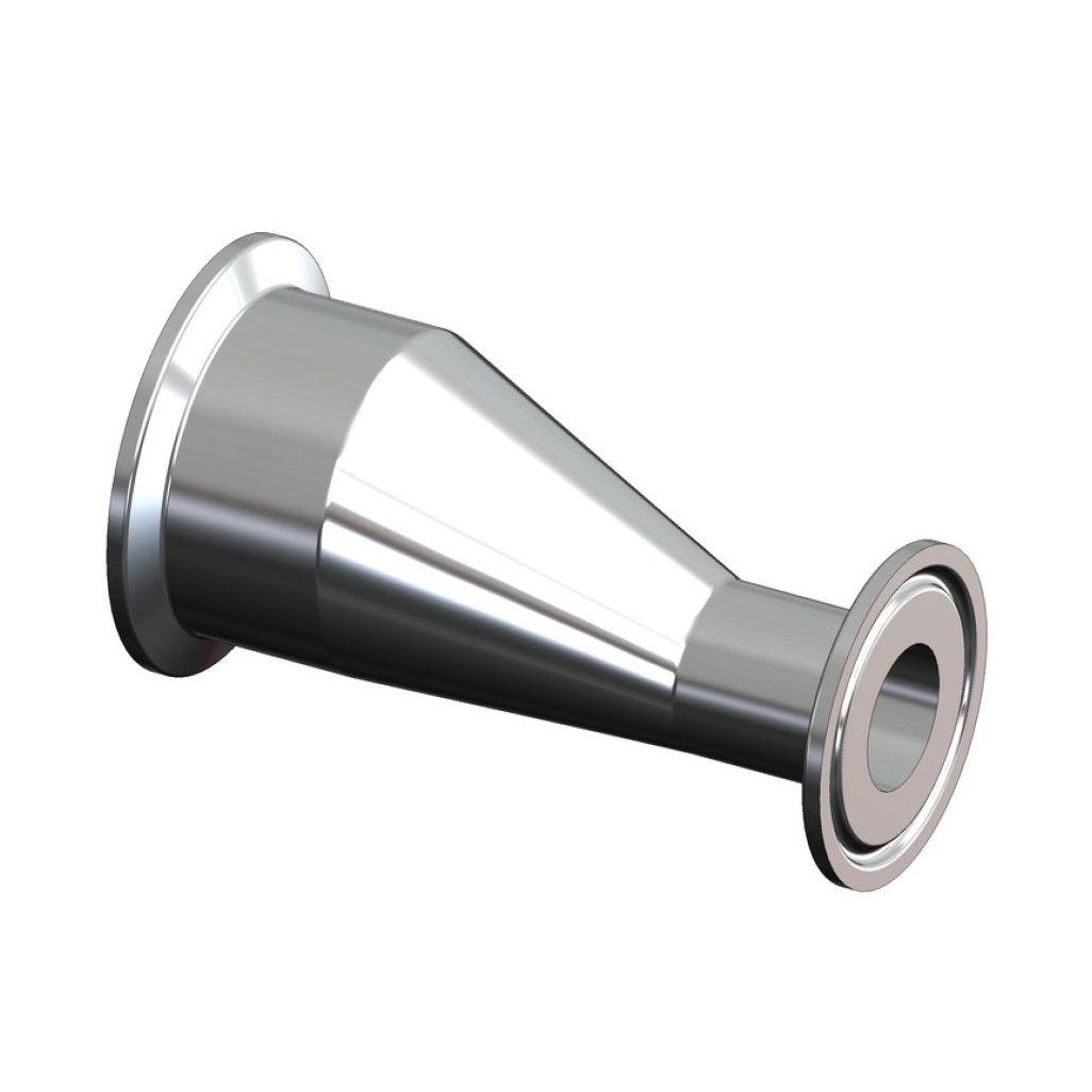 Reducer, excentric C/C, Damstahl